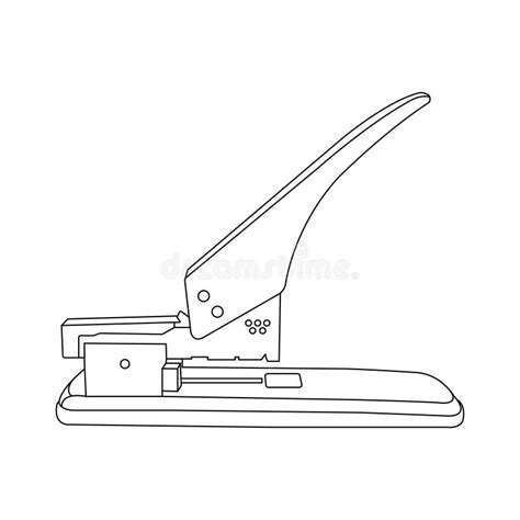 Stapler Icon Stock Vector Illustration Of Single Joins 290193091