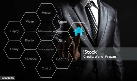 이 새로운 기술의 스마트 홈 오토 메이 션 개념을 감동 하는 사업 가정 난방에 대한 스톡 사진 및 기타 이미지 가정 난방 개념 개념과 주제 Istock