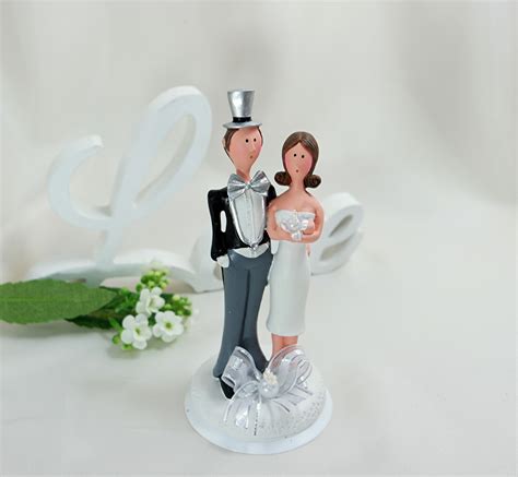 Wertheim Deko Tortendeko Tortenaufsatz Mit Schleife Brautpaar Hochzeitspaar Hochzeit