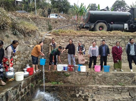 Assam Rifles Distributes Drinking Water At 7 Localities Of Ukhrul The Frontier Manipur