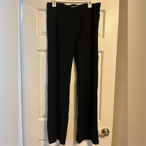 Betabrand Pants Jumpsuits Betabrand Black Flare Dress Pant Yoga