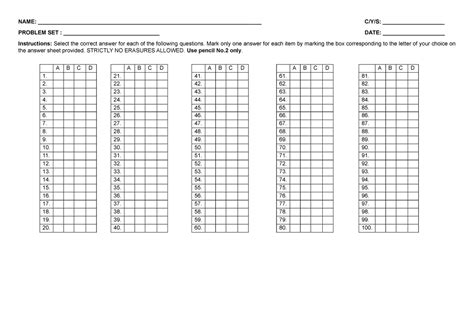 ANSWER SHEET FOR THE MIDTERM NAME Studocu