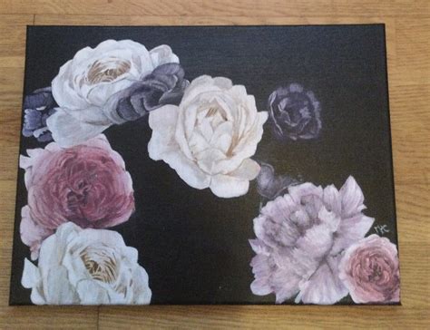 Tableau Peinture Acrylique Sur Toile Ebay