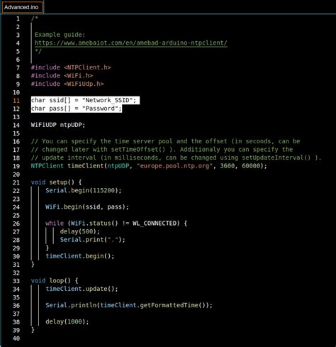 Ntp Retrieve Universal Time Utc By Ntpclient Library Realtek Iot