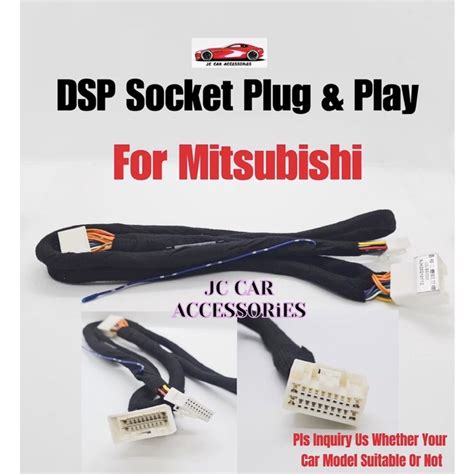 Dsp Cable Socket Plug N Play For Mitsubishi Shopee Malaysia