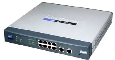 Cisco Rv082 8 Port Fast Ethernet Vpn Router Dual Wan