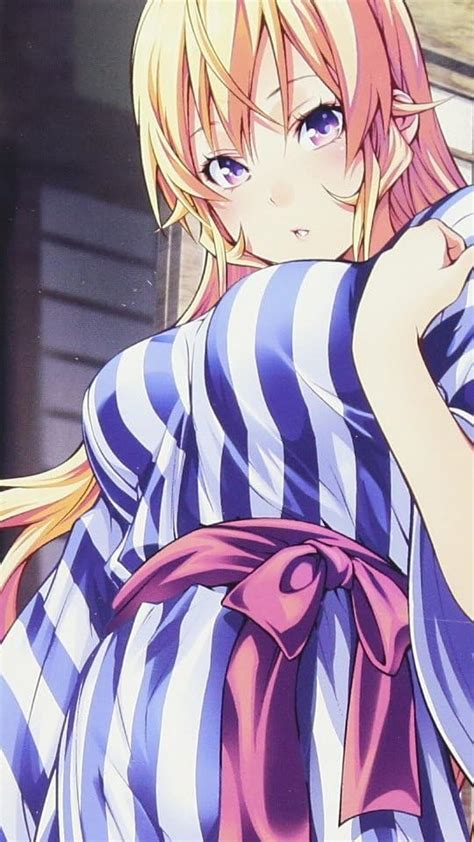 食戟のソーマ 薙切 えりな（なきり えりな） 浴衣ver Qhd540×960壁紙 画像70098 スマポ