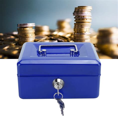 Caja De Efectivo De 6 Pulgadas Mini Caja De Efectivo Portátil Para