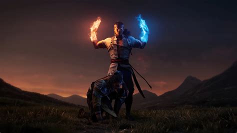 Mortal Kombat 1 Fire God Liu Kang 4k Hd Wallpaper Rare Gallery