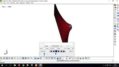 Ls Dyna Tutorial 1 Ball Impact On A Plate Youtube