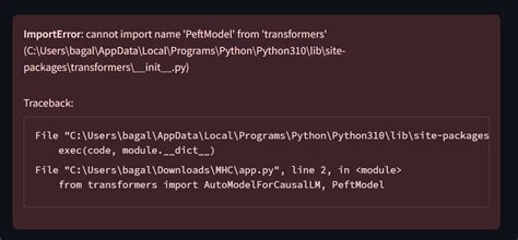 getting error while buiding mental health chatbot by fine tuning
