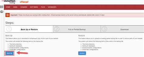 CPanel Backups The Complete Guide For Website Backups
