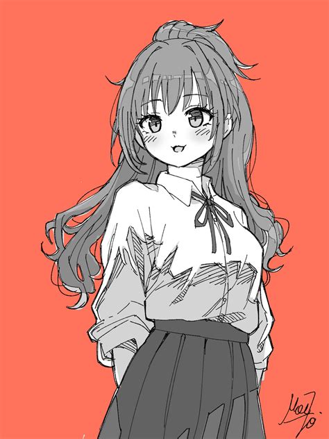 Hino Akane Idolmaster And 1 More Drawn By Moclo Danbooru