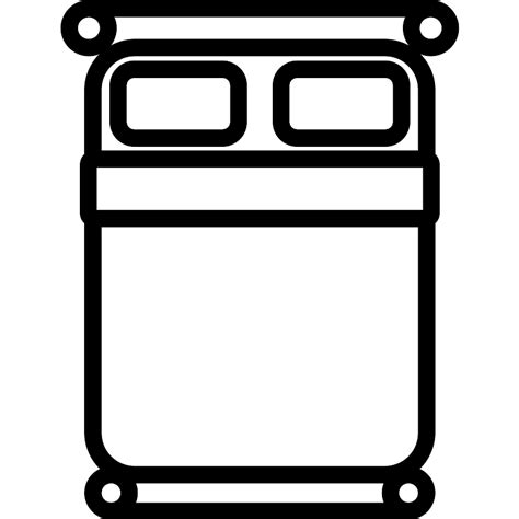 Bed Vector SVG Icon SVG Repo