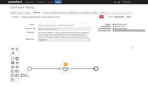 Google Cloud DLP QRadar SOAR Apps