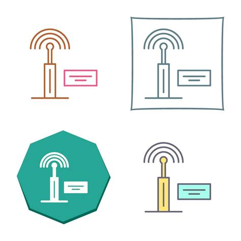Signal Vector Icon 34682380 Vector Art At Vecteezy