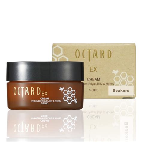 Octad Ex Cream Rh Beakers 40g Royal Jelly Honey For Inner Dry Skin