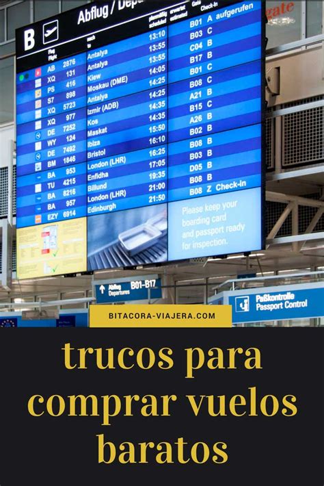 Cómo comprar vuelos baratos todos mis trucos Bitácora Viajera
