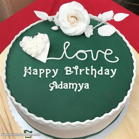 Happy Birthday Adamya Cakes Cards Wishes