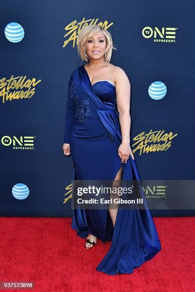 Erica Campbell Attends The 33rd Annual Stellar Gospel Music Awards At