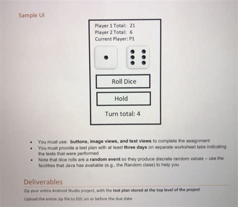 Solved Objectives To Create A Basic User Interface To Create Chegg