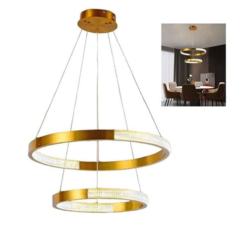 Luminaria Pendente Lustre Sala Cristal Casas Bahia