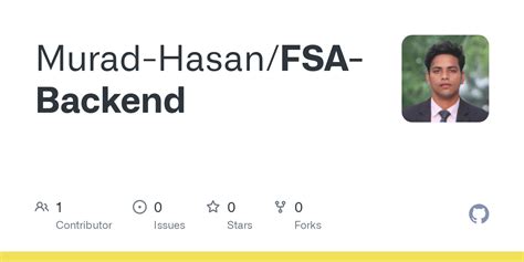 github murad hasan fsa backend