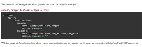 Add Features For Swagger Ui · Issue 897 · Micronaut Projects