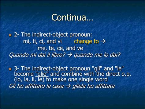 Ppt I Pronomi Doppi Powerpoint Presentation Free Download Id807447