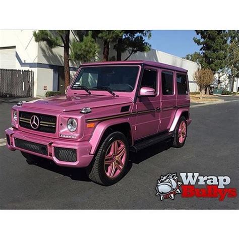 Mercedes Benz Wrapped In 3m 1080 G23 Gloss Raspberry Fizz