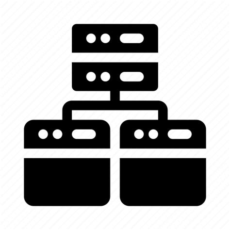 Data Modelling Mining Big Database Analysis Icon Download On
