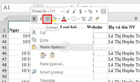 Instrucciones Para Centrar En Excel Sin Fusionar Celdas