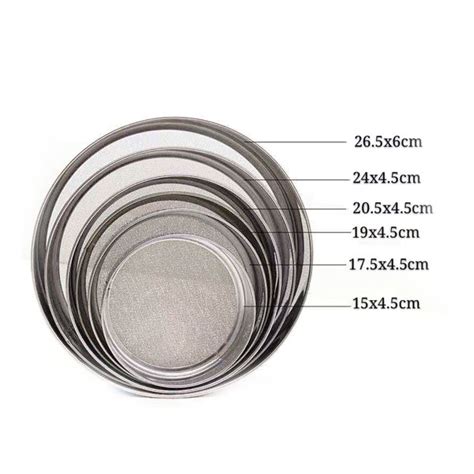 Round Strainer Set Bakers Boutique