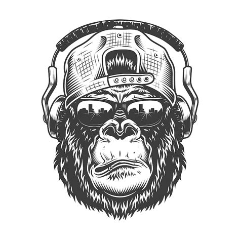 Gorilla Gebrul Vector