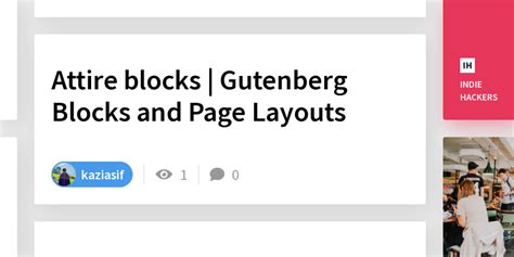 Attire Blocks Gutenberg Blocks And Page Layouts