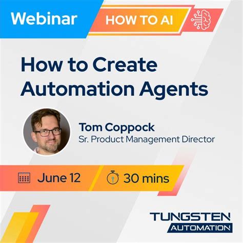 Ai Automation Aiagents Lowcode Intelligentautomation Webinar