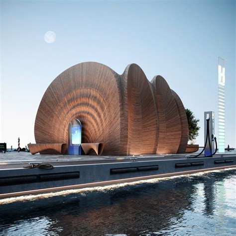 Philippe Starck Designs Minimalist Hydrogen Refuelling Station