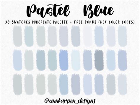 Pastel Blue Color