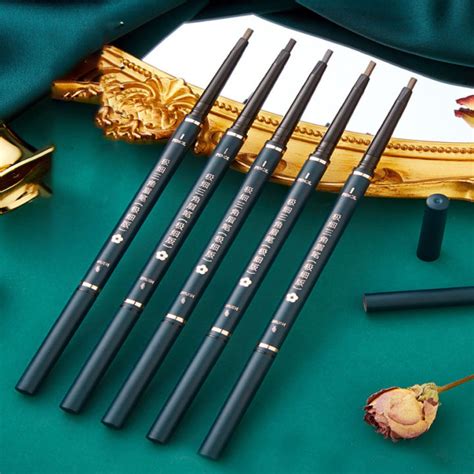 Ultra Fine Double Headed Eyebrow Pencil Waterproof And Sweat Proof