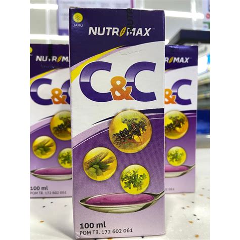 Jual Nutrimax C C Syrup 100ml Shopee Indonesia