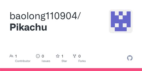 Github Baolong Pikachu
