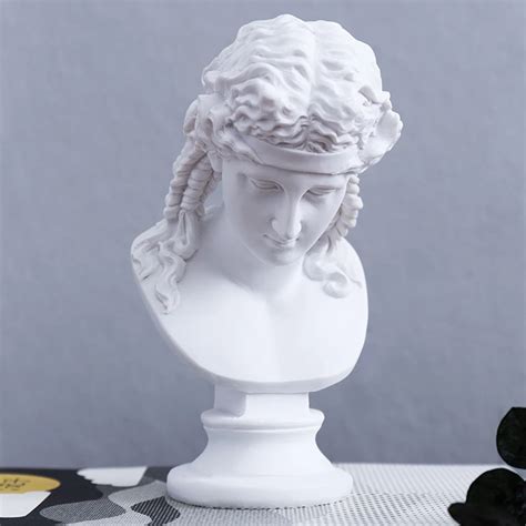 Миниатюрная гипсовая статуя Мольер Маркус джуниус Брутус каепио Ариадна маскарадная