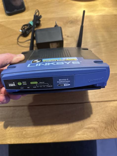 Router Linksys Wrt54g Z Softem Dd Wrt Wieszak Na ścianę Sprawny