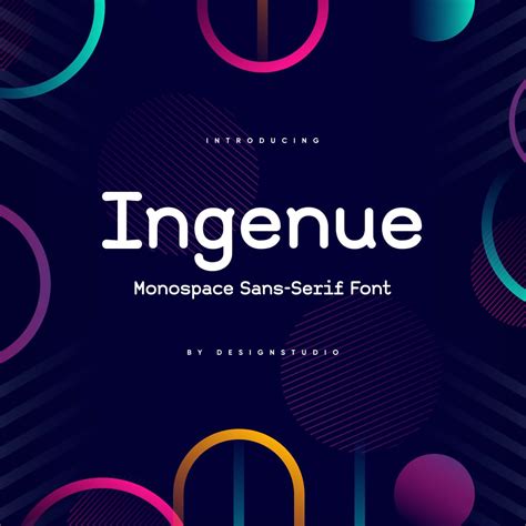 18 Monospaced Sans Serif Fonts 2023 Masterbundles