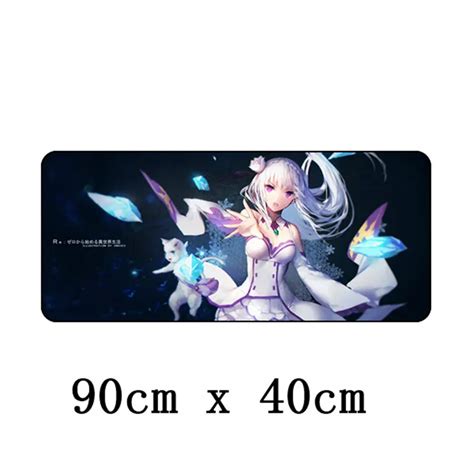 90x40cm Xl Large Gaming Mouse Pad Sexy Anime Grande Mousepad Keyboard