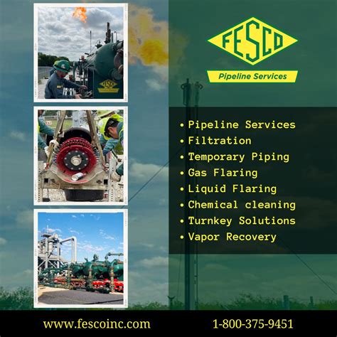 Justin Findley On Linkedin Turnkey Pipeline Solutions Yes The Fesco Ltd Green Team Offers…