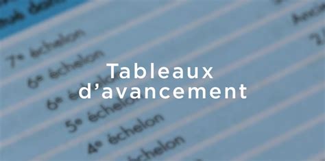 Tableau Davancement La Hors Classe Des Dh Toujours Plus De