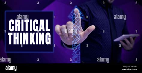 Handwriting Text Critical Thinking Concept Meaning Sequence Of Stages Of A Project Requiring