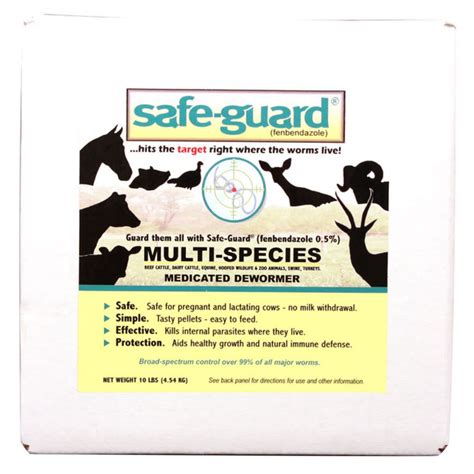 Safe Guard 05 Multi Species Dewormer Pellets 10 Lb Tack N More