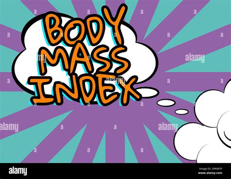 Text Caption Presenting Body Mass Index Conceptual Photo Value Derived